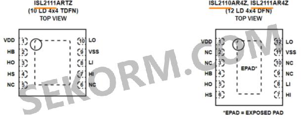 【产品】100V,3A/4A峰值的高频半桥N沟道功率MOSFET驱动器，低功耗首选