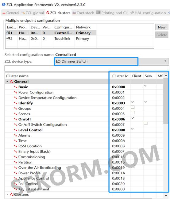 【经验】Appbuilder - 创建不同 ZCL device Type 的方法