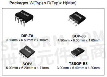 【产品】内存容量为512K的串行EEPROM BR24G512-3A，1.7V到5.5V宽操作电压