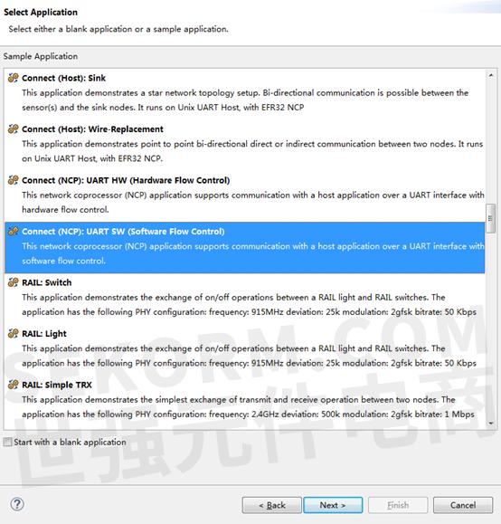 EFR32无线通信模块AN203--Connect（HOST模式无线串口）