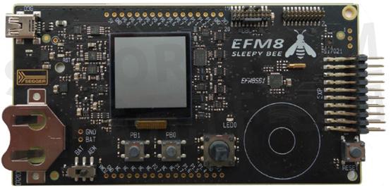 【经验】EFM8SB1 8位MCU开发工具SLSTK2011A快速操作指南