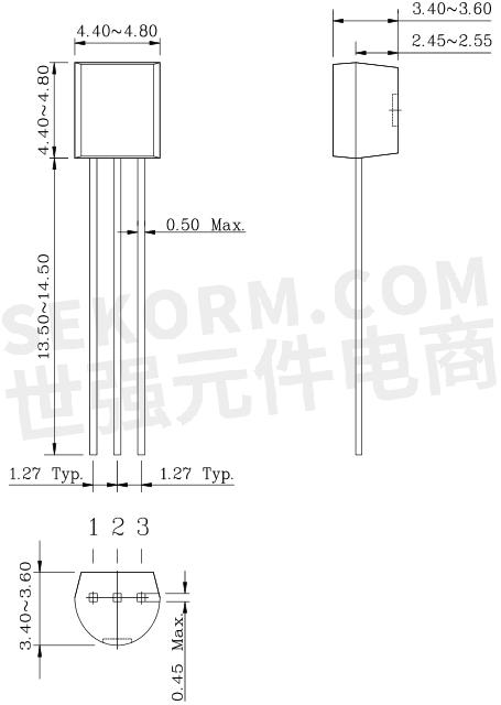 to92封装,to92封装尺寸,to0封装尺寸图(第5页)_大山谷图库