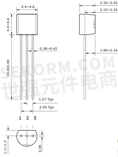 to92封装图,to0封装图,to92封装(第2页)_大山谷图库