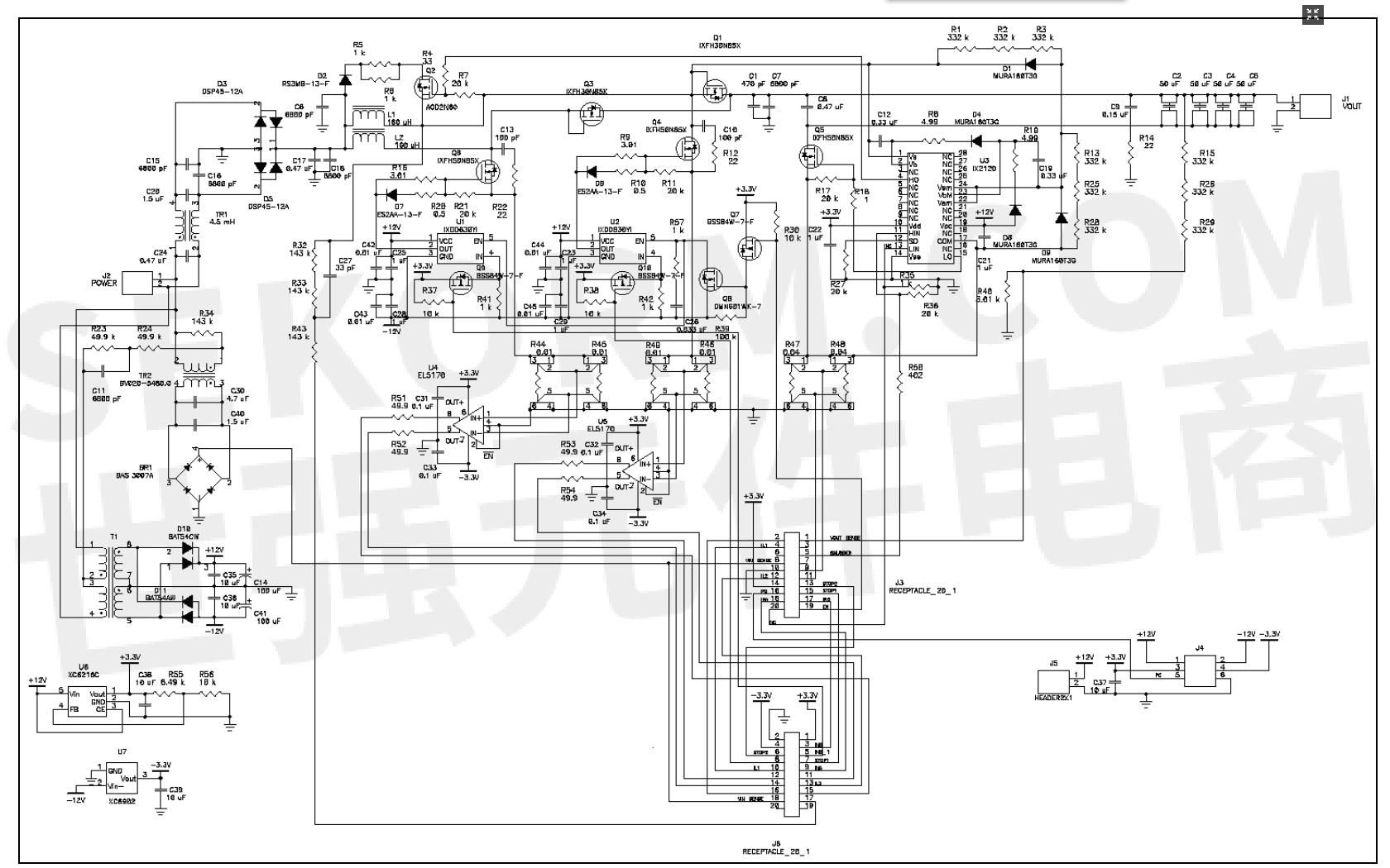 【经验】采用MCU数字控制技术，3kW带主动PFC两相交错拓扑结构的AC/DC转换器设计