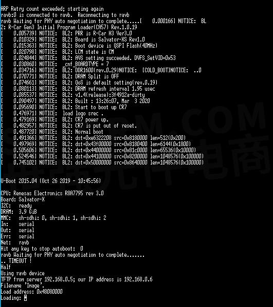 【经验】R-Car H3 的Salvator-XS开发板R7 启动freertos，A57启动ubo