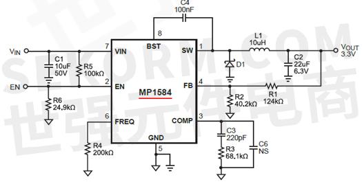 【选型】可替换MPS MP1584的国产同步BUCK稳压器SGM61230，助力温控器产品电源设计
