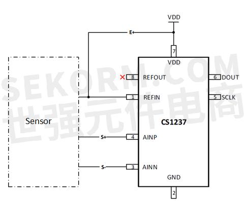 【经验】芯海24位ADC CS1237使有外部参考REFOUT引脚该如何连接？