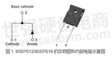 【产品】扬杰科技新型输入整流二极管60EPS12/6，具有低正向压降和反向漏电流，可用于充电桩行业