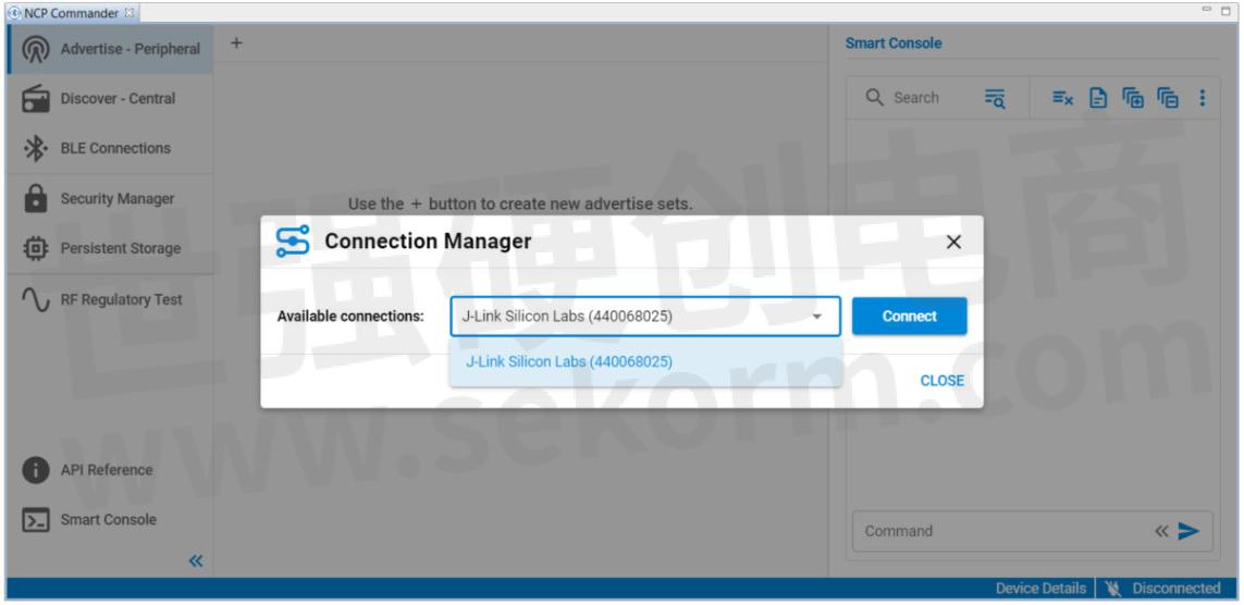 【经验】Bluetooth NCP Commander测试软件的使用方法