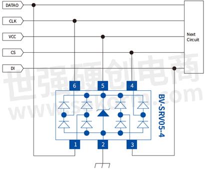 【应用】国产ESD器件BV-SRV05-4用于SIM卡防护，1.0pF超低容值提高通话信号质量