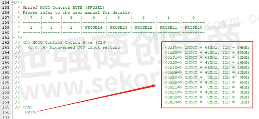 【经验】中微半导体BAT32G133系列MCU修改系统主频的方法和注意事项