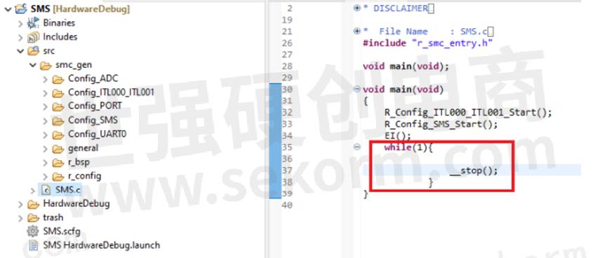 【经验】如何建立测量RL78G23在Snooze模式下功耗的工程？