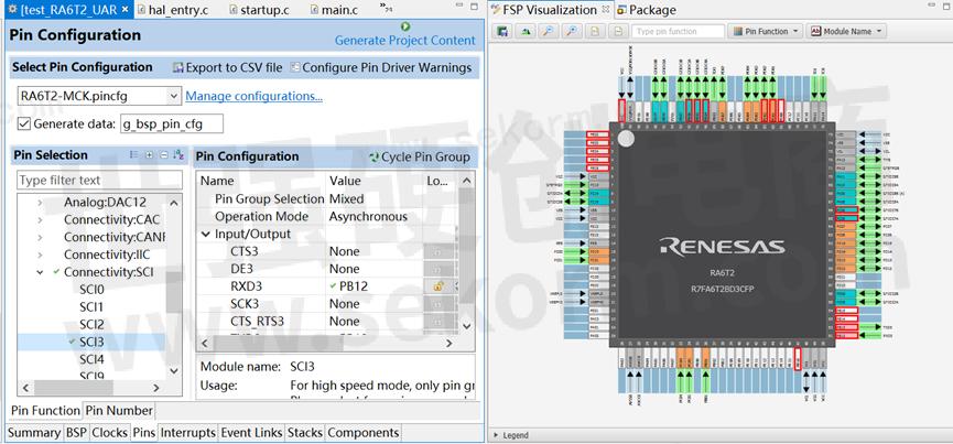 【经验】一文介绍瑞萨电子MCU RA6T2的UART驱动配置