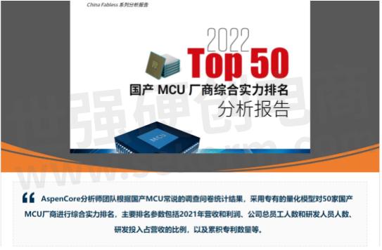 航顺芯片HK32MCU强势跻身中国MCU TOP5，凭借独有核心技术持续促进MCU国产化发展