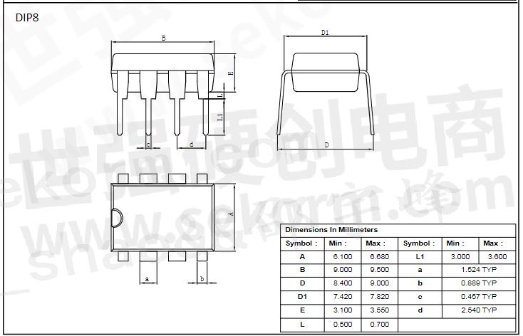 【应用】国产时钟芯片DS1302N助力工业智能保护断路器，采用SOP8和DIP8两种封装
