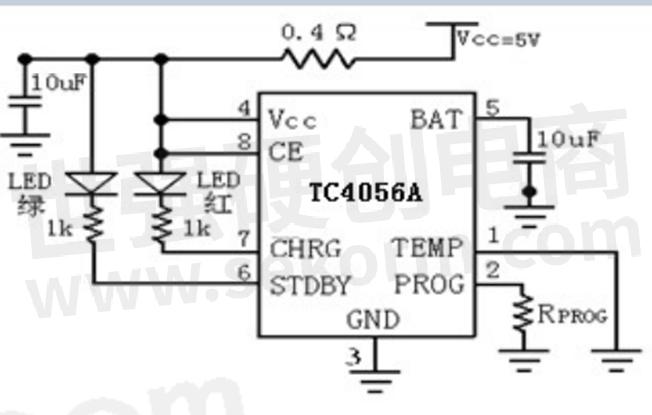 【应用】富满电子锂电池充电芯片TC4056A用于门铃，采用ESOP-8散热衬底封装，最大持续充电电流