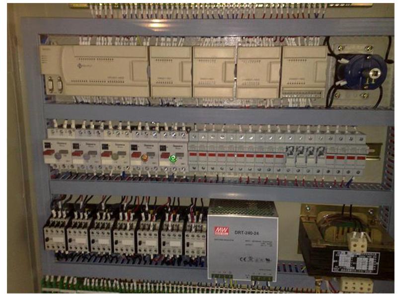 【应用】以南大傲拓NA200 PLC为核心的立柱卧式带锯床控制系统，实现自动化以及半自动化控制，安全