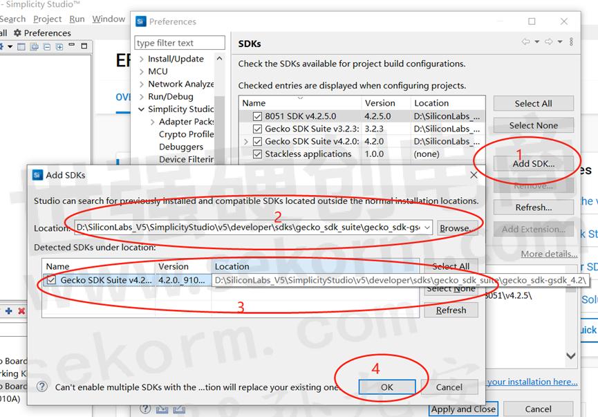 【经验】在Simplicity Studio V5下安装Matter SDK的方法-