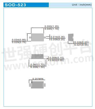 【产品】强茂电子推出1SS388硅外延肖特基势垒二极管，采用SOD-523封装，具有低正向电压、低反