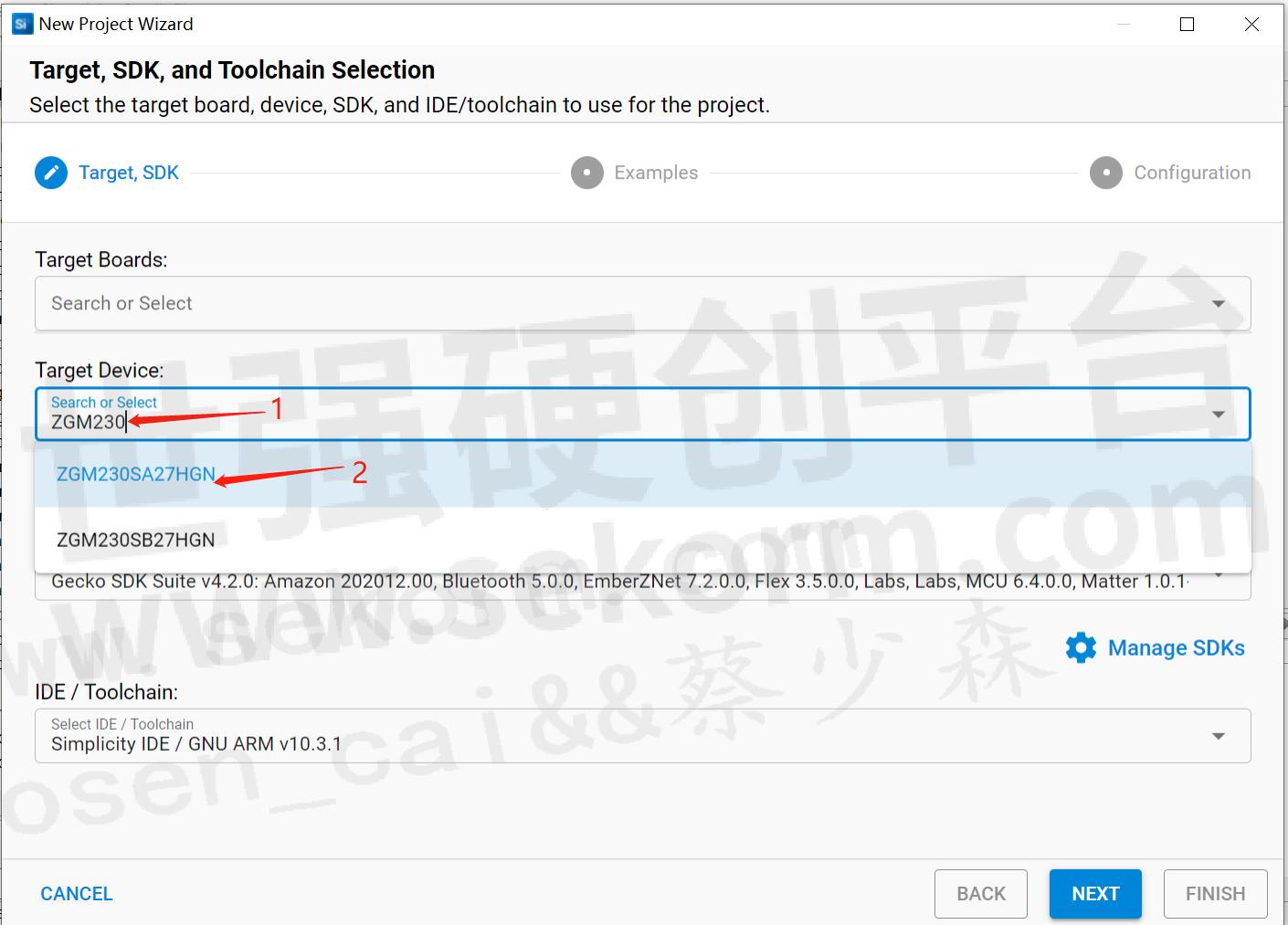 【经验】Simplicity Studio v5软件创建Z-Wave Serial API Cont