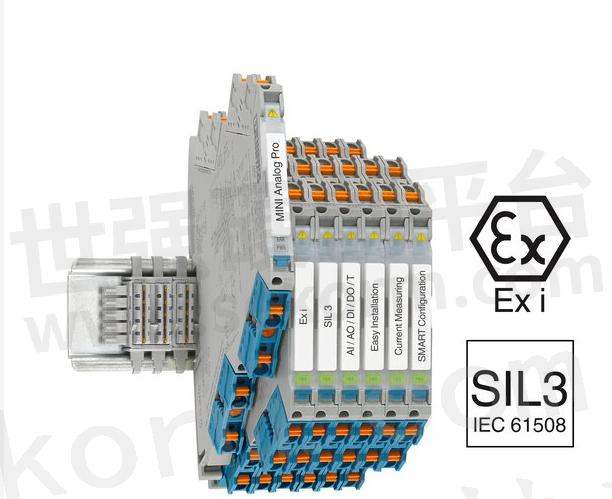 菲尼克斯推出具有 SIL 3功能安全的高度紧凑型Ex i信号调节器，有效节省空间，确保安全-
