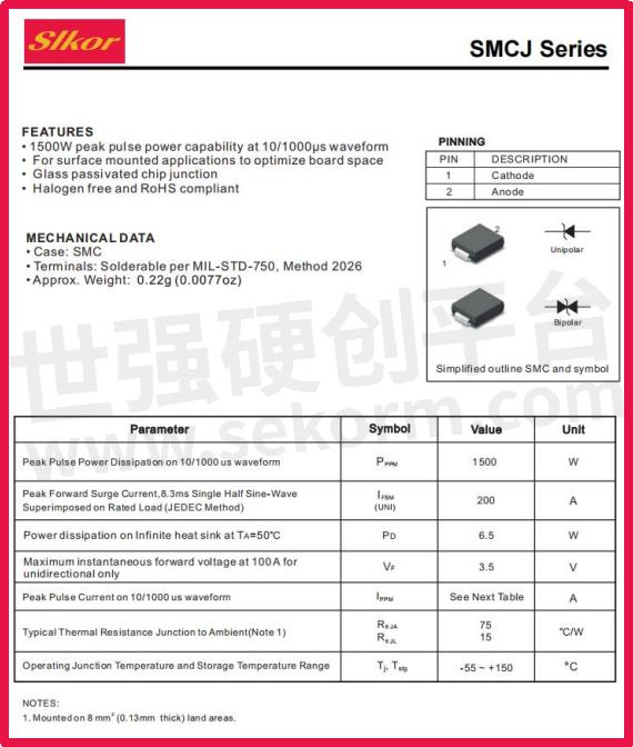 SMCJ5.0A: A Robust Shield for Circuit Protection