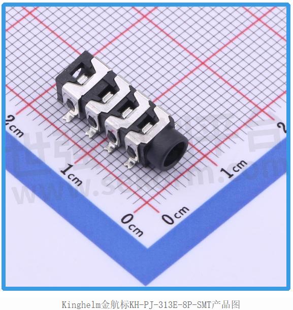 金航标音频连接器KH-PJ-313E-8P-SMT：音质守护先锋
