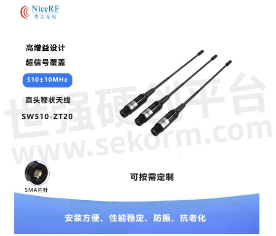 思为无线SW1900-ZD200宽带高增益折叠棒状与SW510-ZT200直头鞭状天线的性能概览