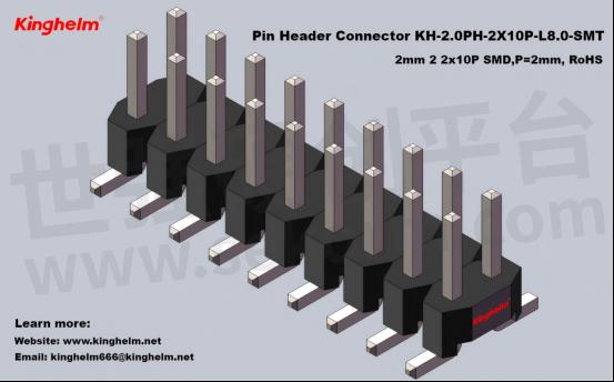 Kinghelm Dual-Row Vertical SMT Pin Header KH-2.0PH