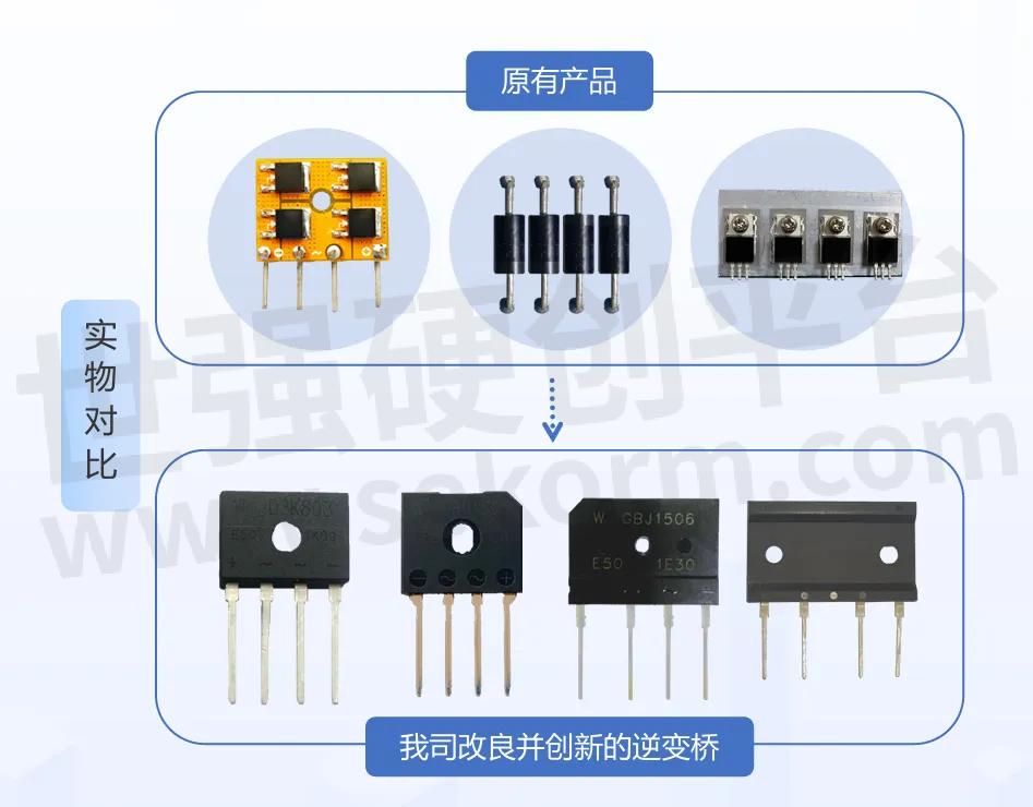 4颗→1颗！逆变桥省空间、降成本，性能依旧能打！
